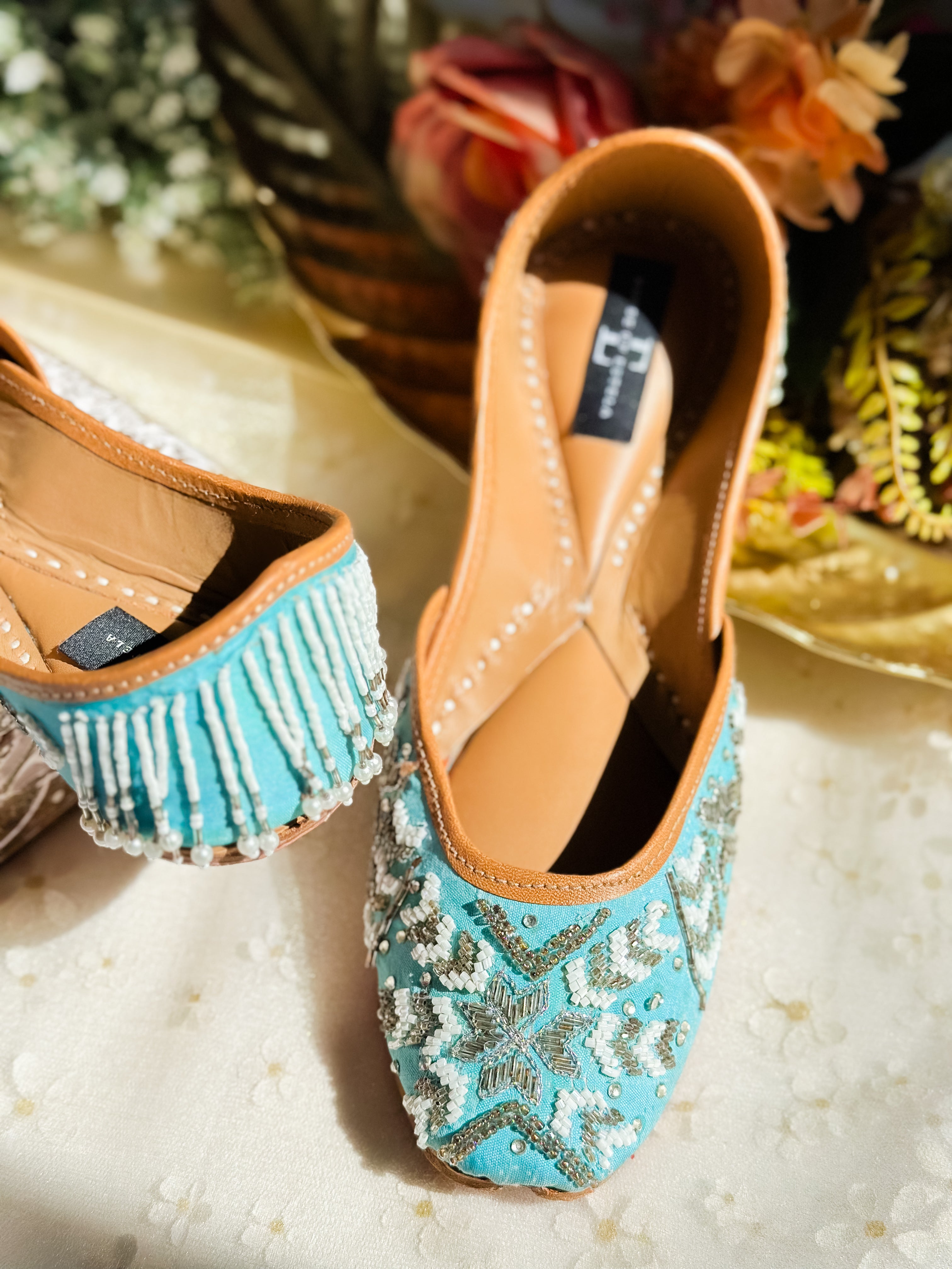 Aasma Blue Jutti – House of Estela